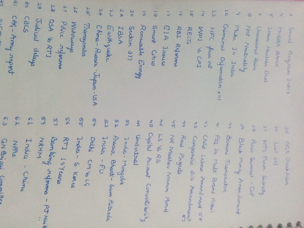 Art of notes making – IAS4Sure