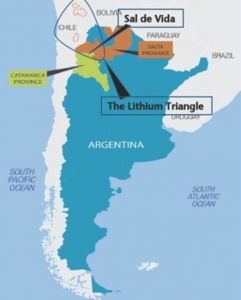 Lithium Triangle – UPSC Prelims – IAS4Sure